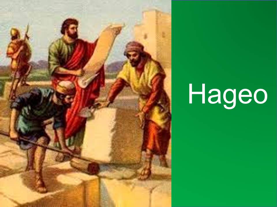 Serie Los Profetas: 14.- Hageo – Profeta menor (posexilio) – Buscando ...